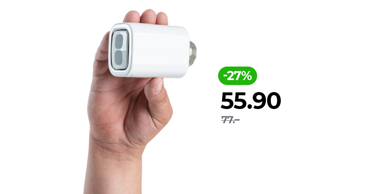Thermostat de radiateur Shelly TRV Thermostat radiologique