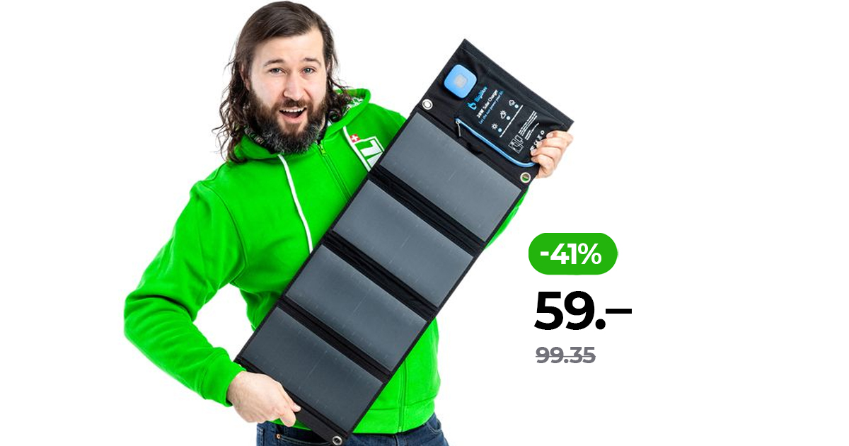 Panneau solaire BigBlue 28W (B401E)