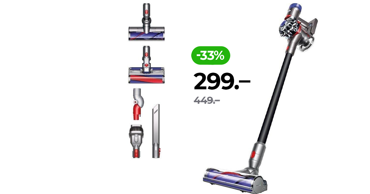 Aspirateur à main et à manche sans fil Dyson V8 Total Clean