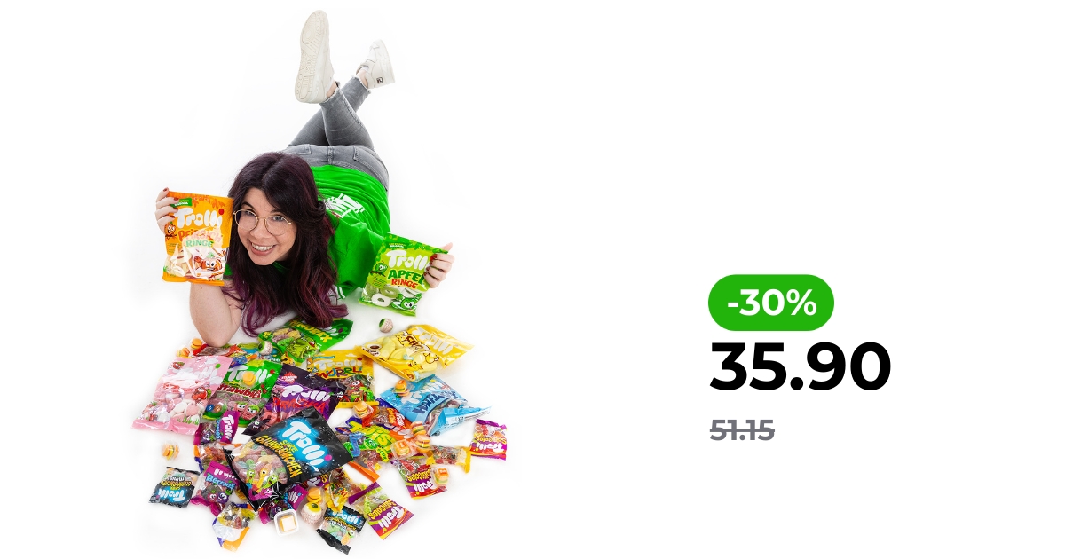 Süssigkeiten Trolli Box 3 kg