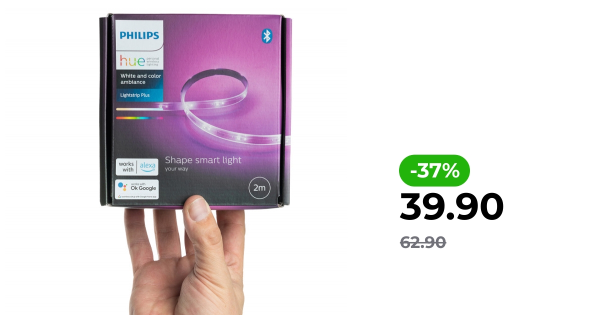 Lightstripe Philips Hue Plus 2M Basis