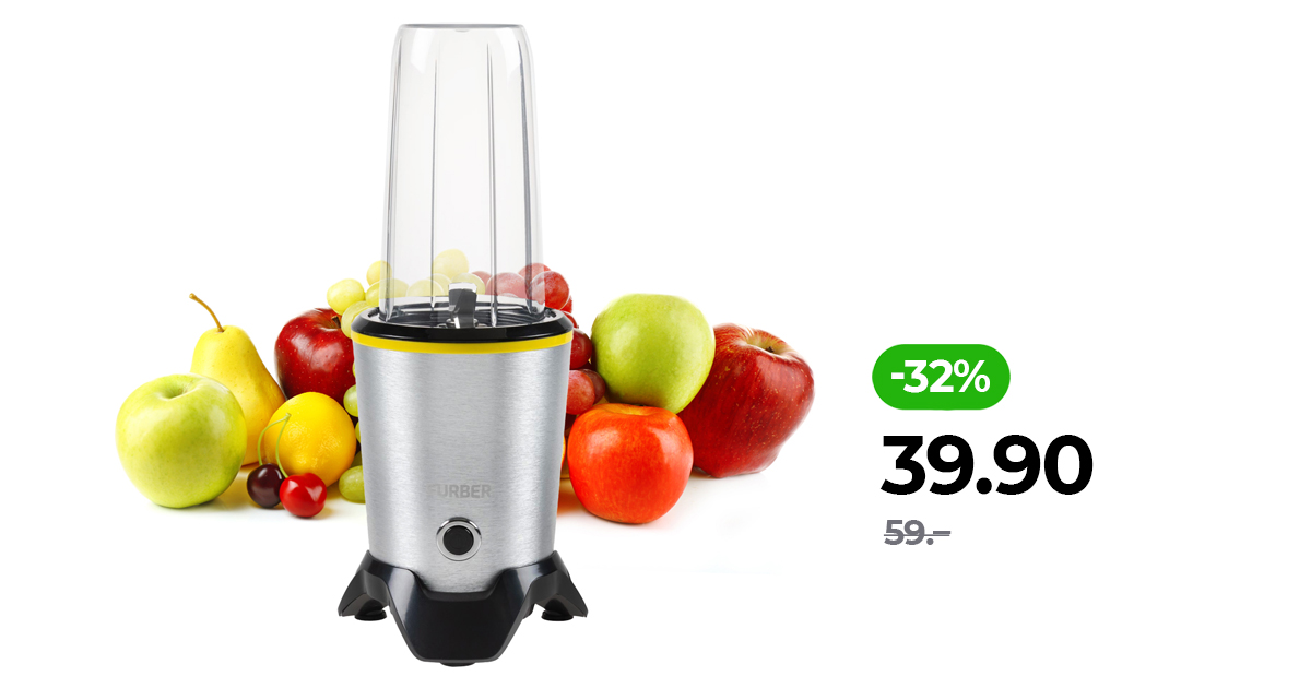 Smoothie Maker FURBER Bullet-Mixer 1000 W