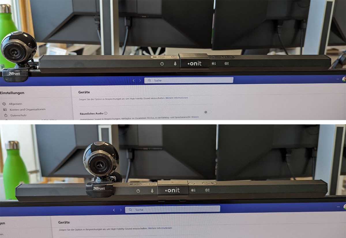 Monitor-Lichtleiste Onit Monitor LED