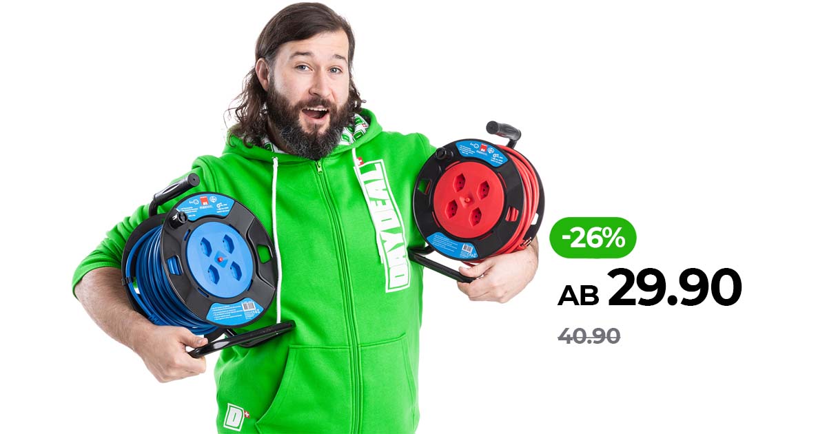 Kabelrolle Max Hauri 25m oder 33m